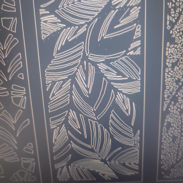 Panel Leafs Collection, Vector Files, for Laser Cut, Cnc, Digital Files ...