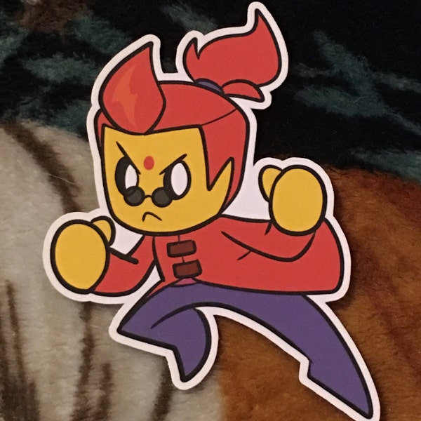 LMK| Cute Chibi Matted Stickers - Etsy