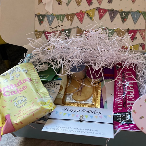 Birthday Pamper Hamper for Her | Ladies Birthday Hamper | Birthday ...