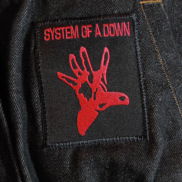 System of A Down Patch / Heavy Metal Music Patch / Sew or Iron on ...