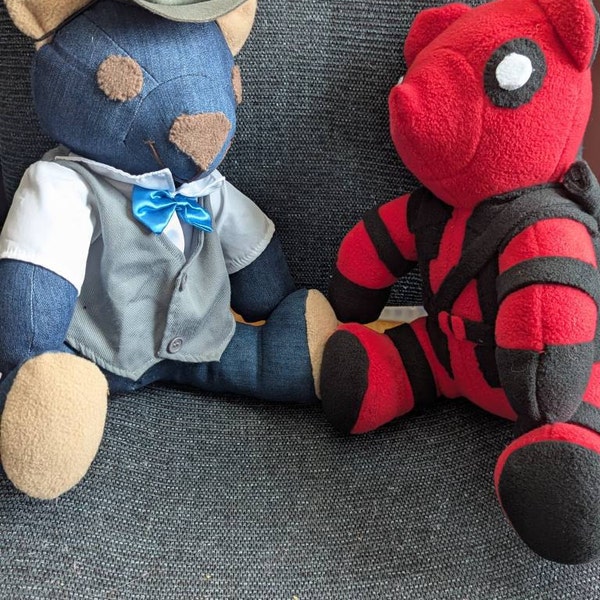 Deadpool Bear (bearpool) - Etsy