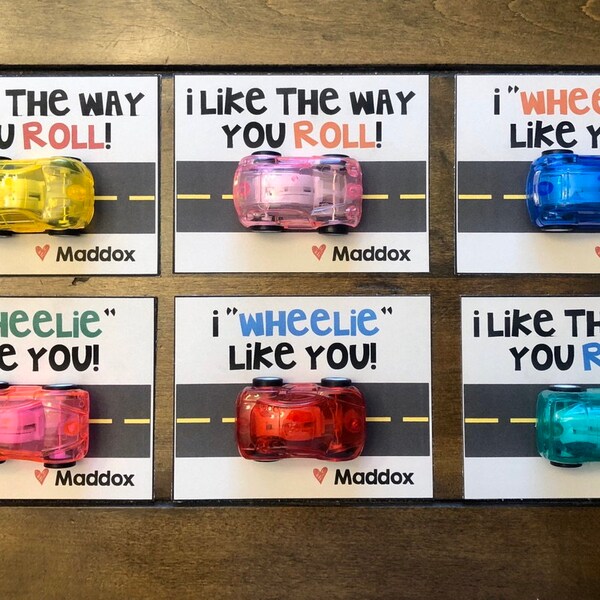 I "wheelie" Like You! Valentine's Day Cards - Etsy