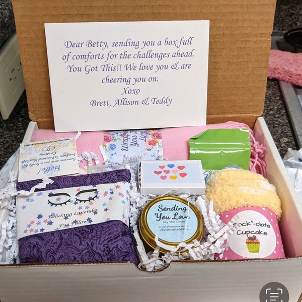 Comforting Care Package for Him, Unique Gift Box for Him, Gift for ...