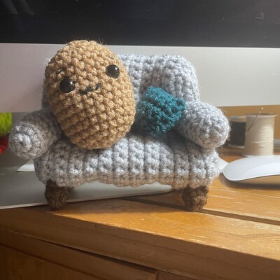 Worm in a Cowboy Hat Amigurumi Pattern PDF Bug Stampede Insect Creepy ...