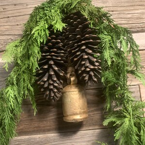 HIGHBIX 4cm Vintage Rustic Lucky Cone-cylinder Tin Cow Bells | Etsy