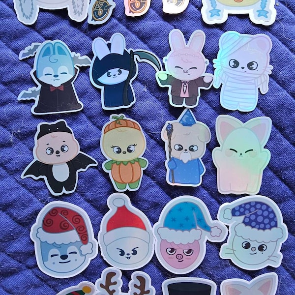 Stray Kids SKZOO Stickers • 2-inch Kpop Stickers • Water Resistant ...