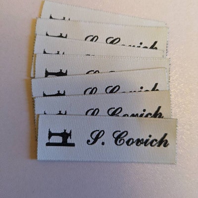 Essential Woven Sewing Labels Personalized - Etsy