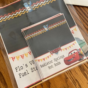 Disney Cars Food Tents Chalkboard Cars Food Labels Disney - Etsy