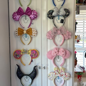 Mickey Ear Wall Displays 5 and 10 Packs - Etsy