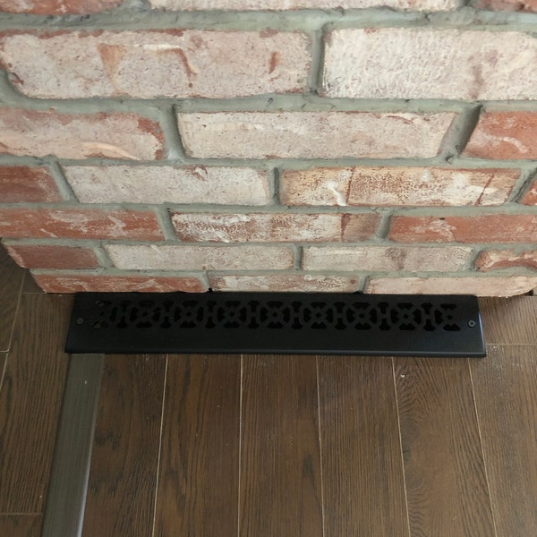 Custom Small Size Handmade Heavy Cast Aluminum Air Return Grate Cover ...