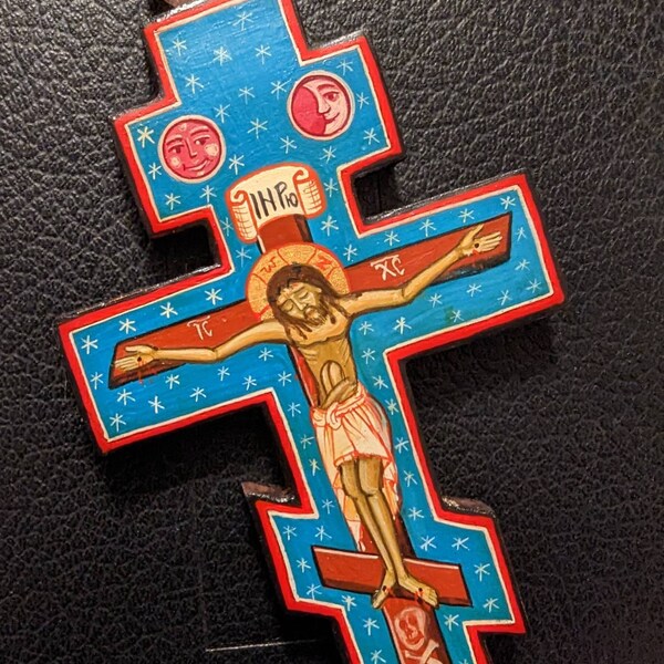 Wooden Crucifix- Jesus on the Cross- Crucifixion- Processional Wooden ...