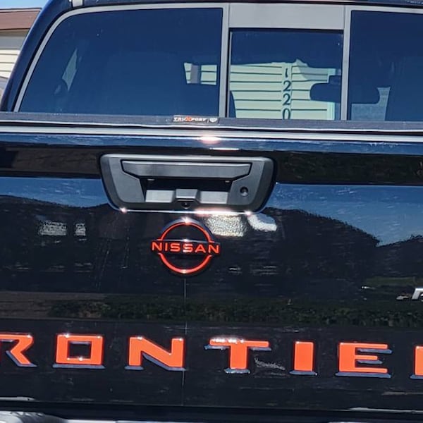 For NISSAN FRONTIER 2022 2023 2024 2025 Raised Tailgate Decals Stickers ...