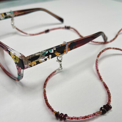 Silver Eyeglasses Chain Sunglass Necklace Glasses Chain Eyeglasses ...