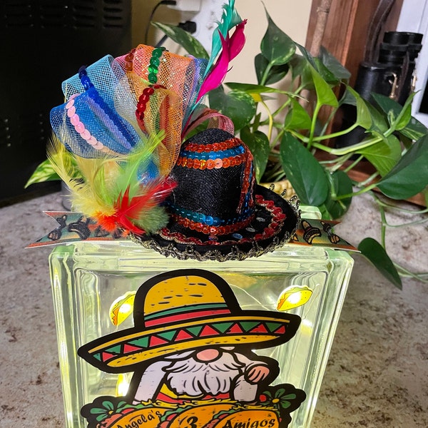 Glass Block Night Light - Etsy