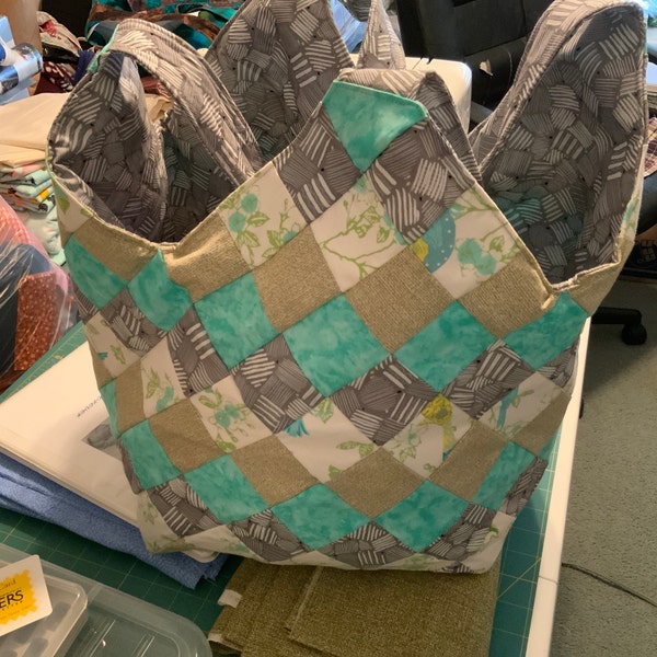 Mondo Bag Pattern With Interfacing by Quiltsmart - Etsy