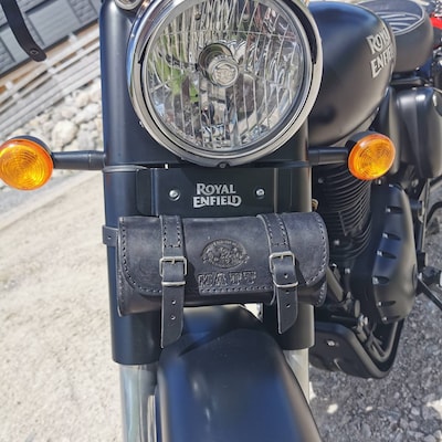 Leather Blanket Roll Camping Gear Motorcycle Rider Blanket Holder for ...