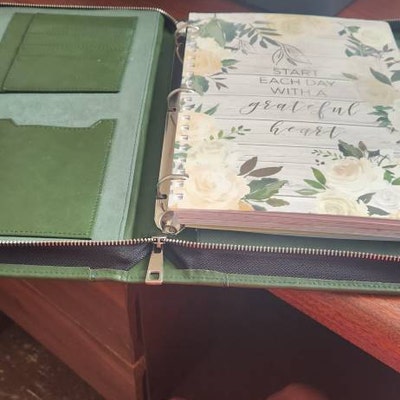 Handmade Portfolio for Men/womencustom Leather Padfolio With - Etsy