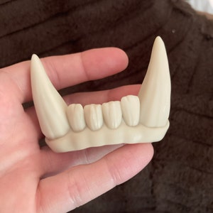 Resin Cosplay Orc Tusks Boar Double Style lower Teeth - Etsy