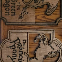 The Witcher Map Laser Engraved - Etsy Canada