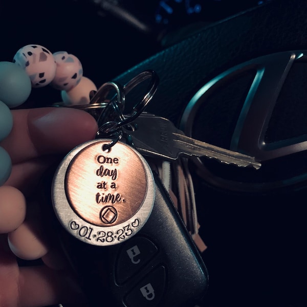 Personalized Hand Stamped Nurse Keychain. NICU Nurse Gifts. Gift for ...