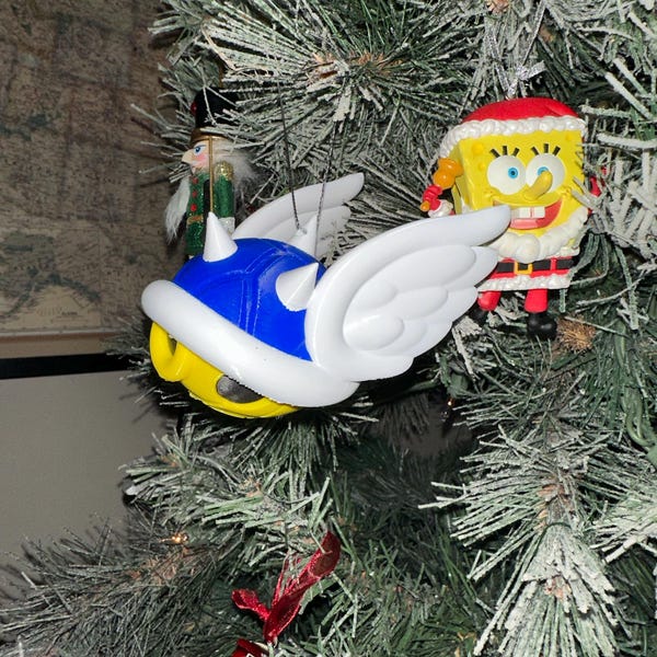 Super Mario Star Christmas Tree Topper | Xmas | Christmas | Star ...