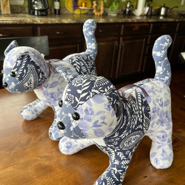 Memory Cat // Stuffed Cat // Custom Order Cat // Baby Clothes Cat - Etsy