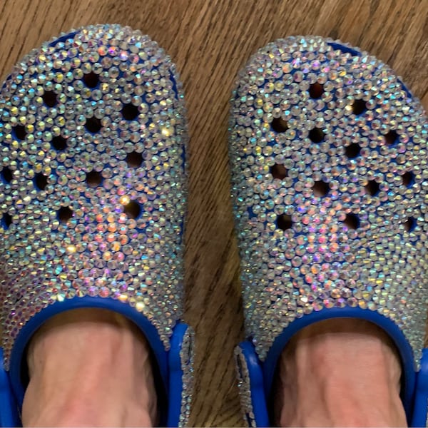 Custom Blingy Crocs Fully Blinged Out Crocs - Etsy