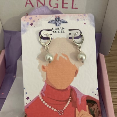 Machine Gun Kelly Inspired Handmade Pearl Necklace With - Etsy UK