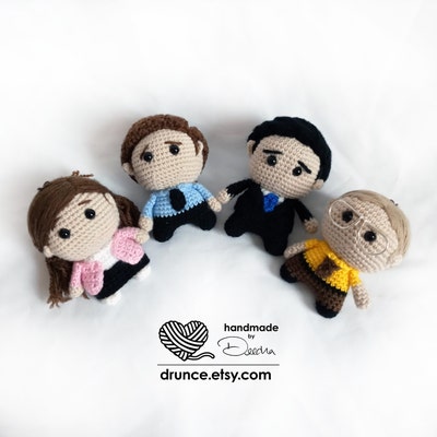 PATTERN BUNDLE: the Office Main Cast Collection, Crochet Dolls ...