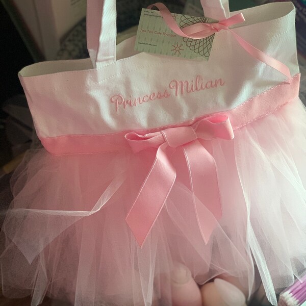 Embroidered Dance Bag, Tote Gift, Embroidered Tote Bag, Dance Bags ...