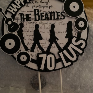 Grease - 50’s Cake Topper - Etsy