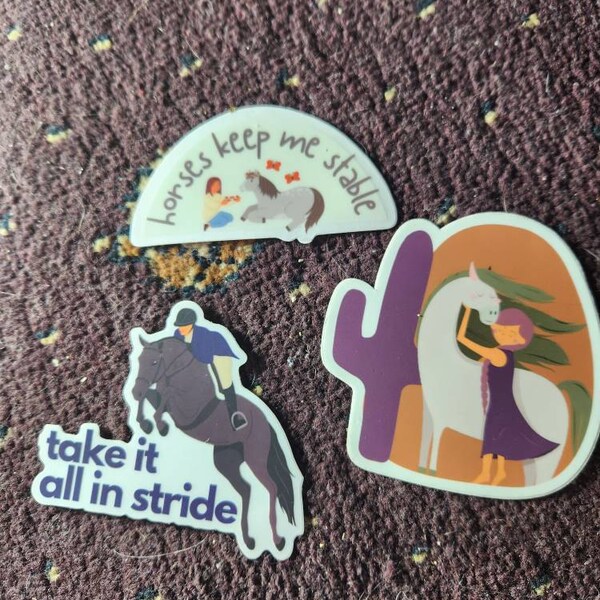 English Equestrian Badge Sticker | Horse Vinyl Decal | Horse Lover ...