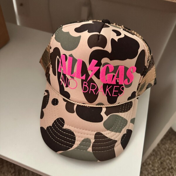 Brunettes Have More Fun Trucker Hat, Womens Trucker Hat, Neon Trucker ...