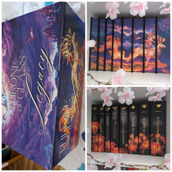 TOG LEGACY (locations Dust Jackets) by Sarah J. Maas - Throne of Glass ...