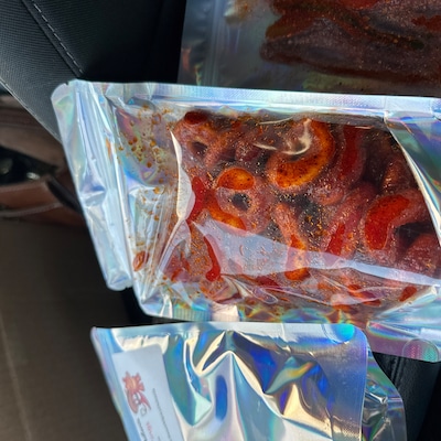 Chamoy Pickle Kit / Mexican Candy / Sweet and Spicy Pickle - Etsy