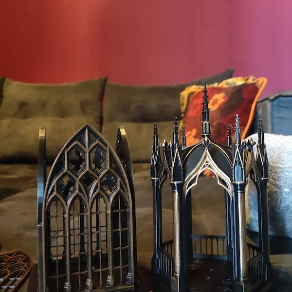 Gothic Shelf for Wall Decoration, Crystals Display, Gothic Jewelry ...