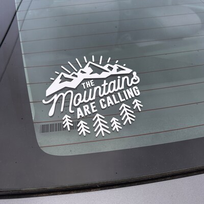 Ocean Badge Vinyl Decal Water Bottle Decal Car Window - Etsy