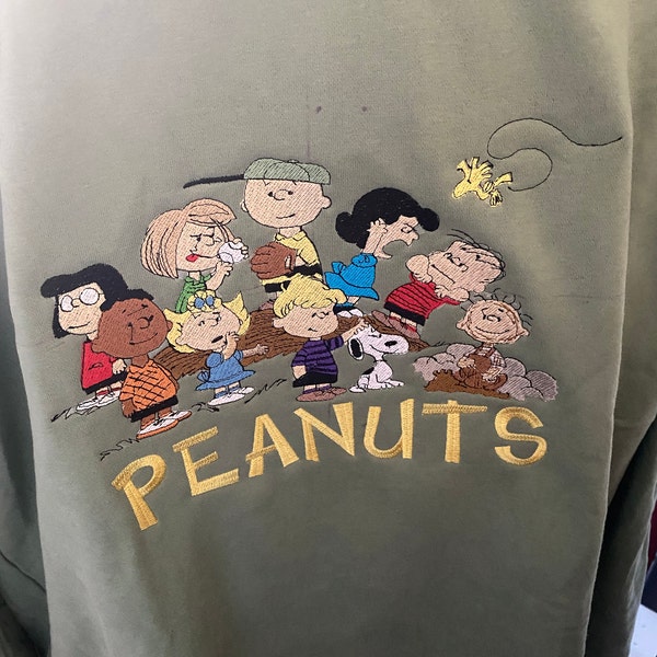 Peanuts Machine Embroidery Design - Charlie Brown Baseball 5x7 - Etsy