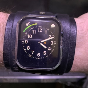 Wide Leather Watch Strap Wide Leather Watch Band Leather - Etsy