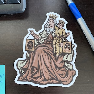 Immaculate Conception 3 Vinyl Sticker | Etsy