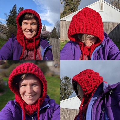 Cow Beanie // 3 Sizes // Crochet Pattern, Cow Print, Moo, Crochet ...