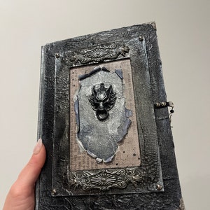 Gothic Diary Grimoire Custom Sketchbookbook of Shadows Spell Book ...