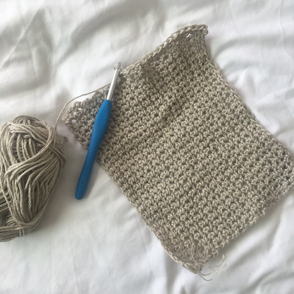Drops Bomull-lin, Cotton and Linen, 10 Ply Cotton Linen Yarn, Natural ...
