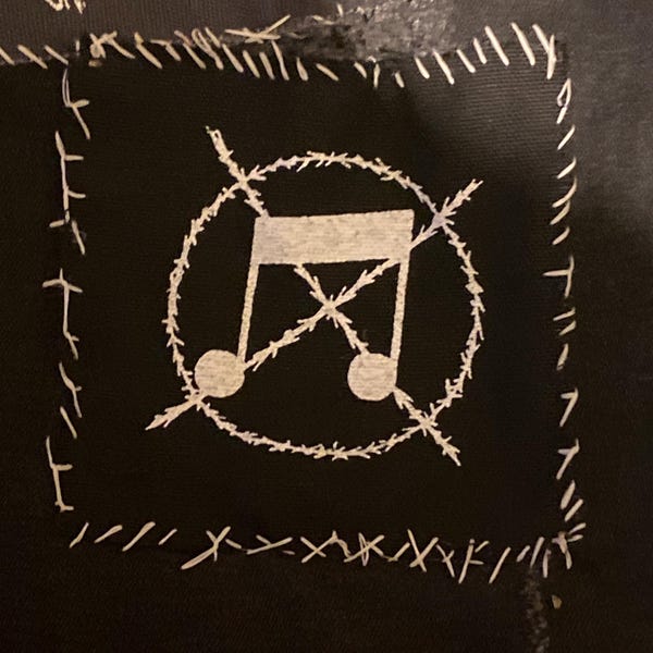 Discharge Never Again Back Patch - Etsy