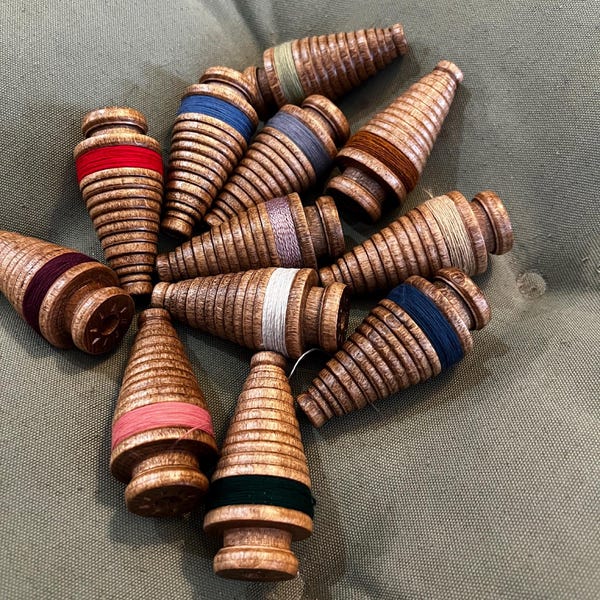 Christmas Tree-shaped Cop Shuttle Bobbin, Set of 12, 3" Tall - Etsy