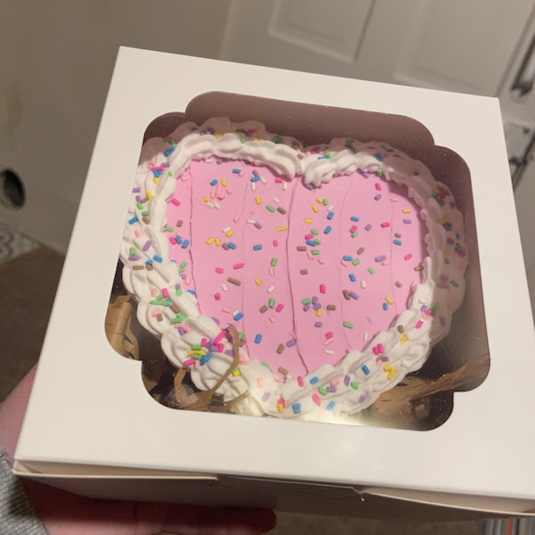 Fake Cake Jewelry Box With Fake Bake Sprinkles - "the Vivian" - Etsy