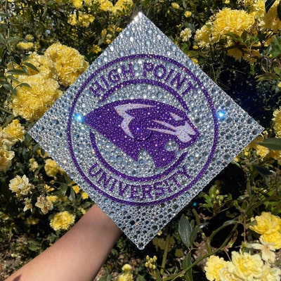 Custom Rhinestone Grad Caps - Etsy