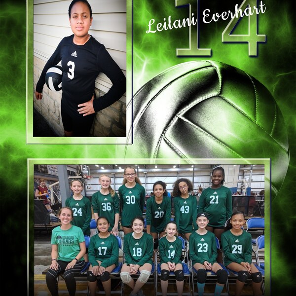 Sports Memory Mates - Photoshop Templates for Sports Teams and ...