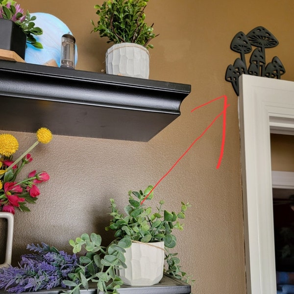 Candy Cane Door Topper - Peppermint Candy Door Corner - Christmas Door ...