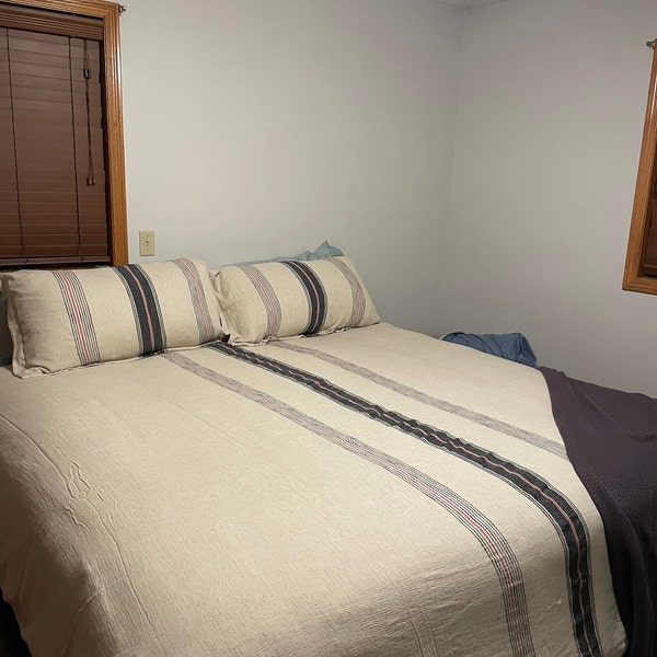 Pandora Bedding Set, Duvet Cover, Softened and Washed Linen Quilt Cover ...